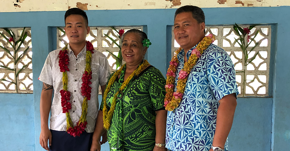 Samoa Observer | Good Samaritan aids Falefitu hall upgrade
