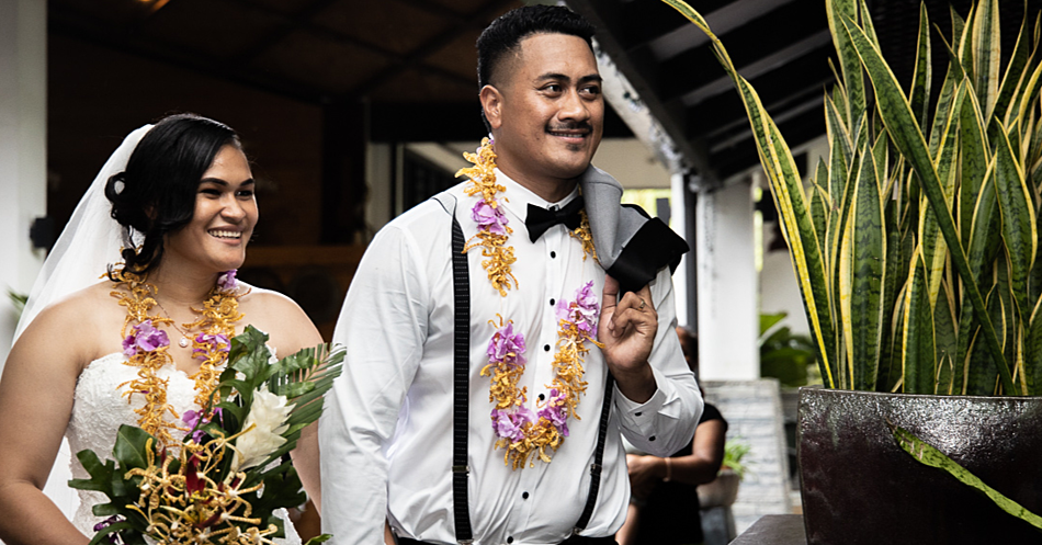 Samoa Observer | Couple comes "home" for wedding