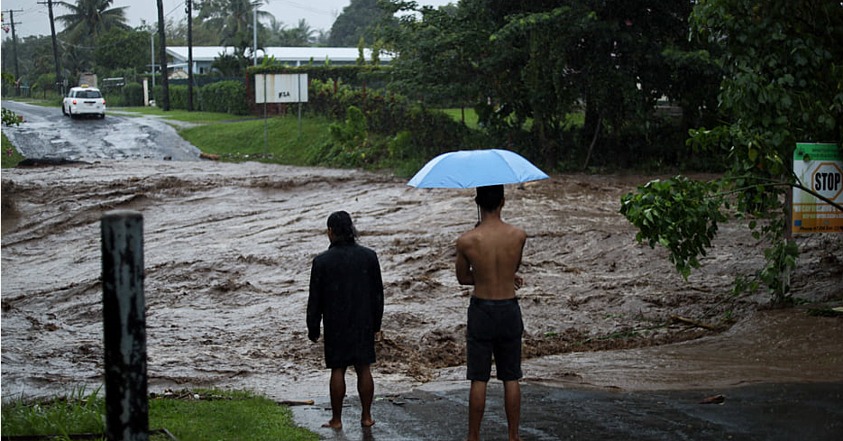Samoa Observer | Safety warning as heavy rain brings flooding,