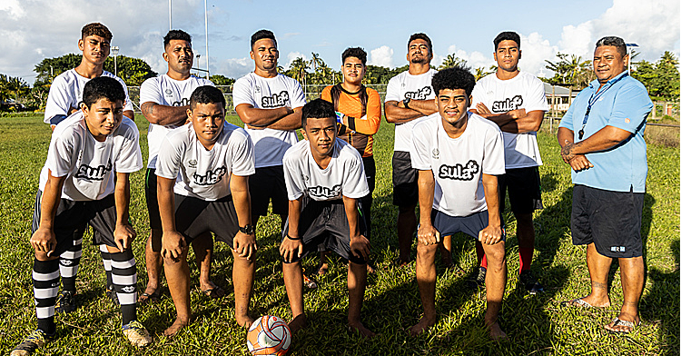 Samoa Observer | Moataa soccer team gets new uniforms