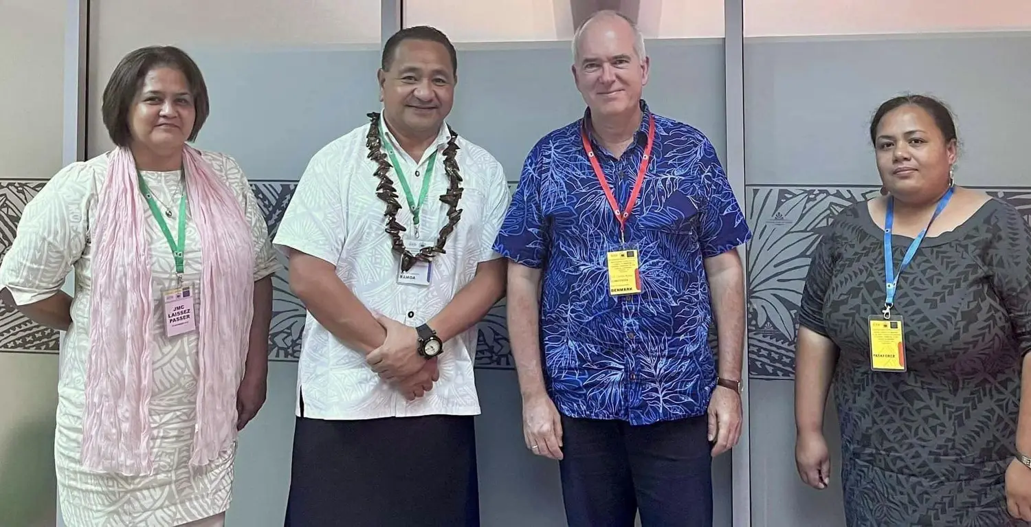 Samoa Observer | Denmark's Climate Envoy meets with Minister Lautimuia
