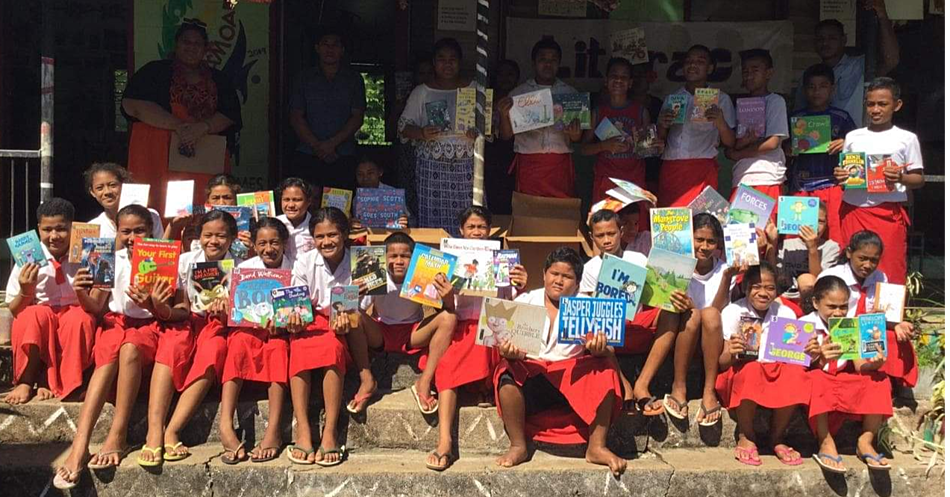 Samoa Observer | Book donations promote children's reading