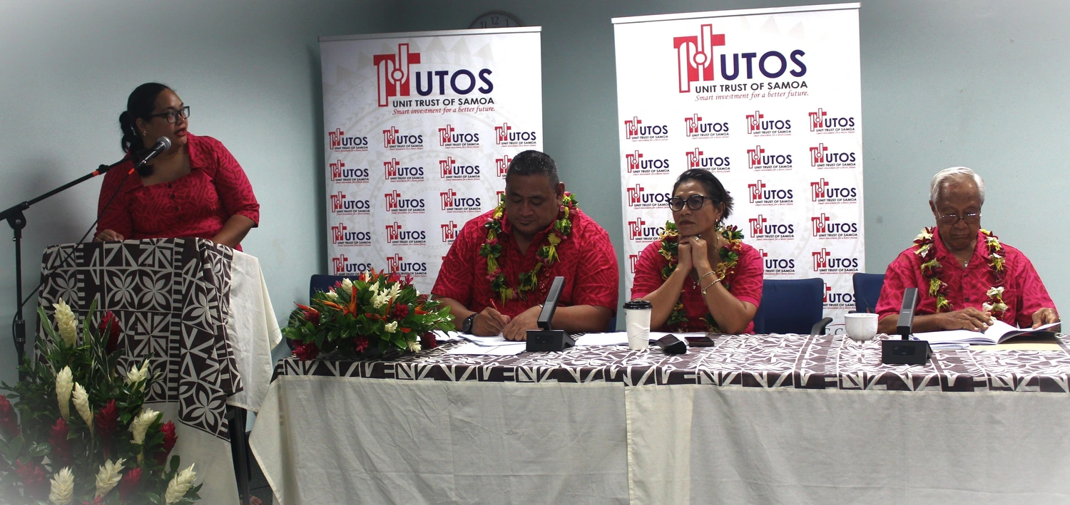 Samoa Observer | UTOS investment up $40M