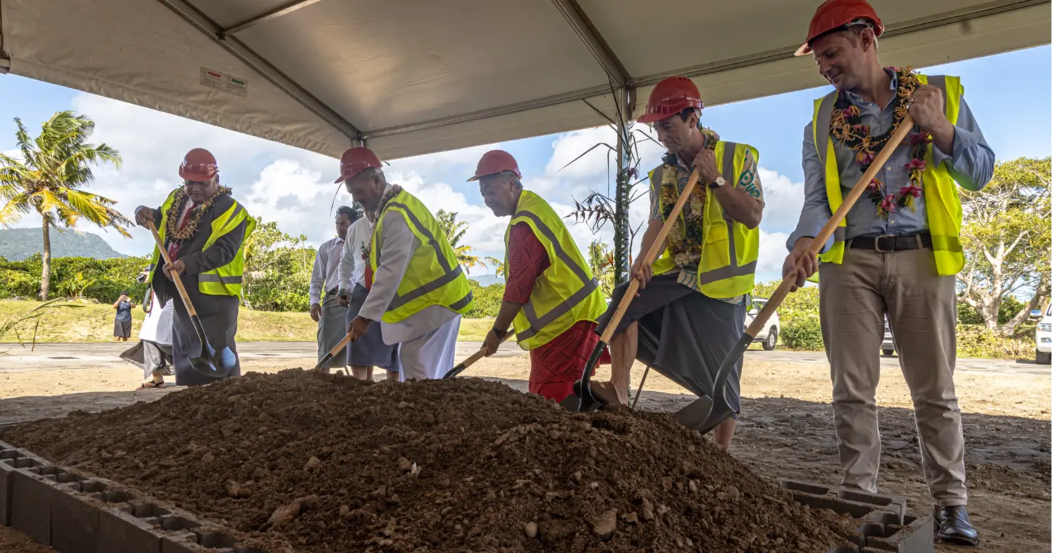 Samoa Observer | Soil turned on sacred ground for new office