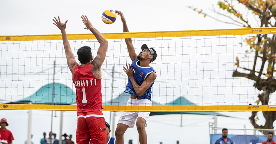 Samoa Observer | Samoa beats Tahiti in beach volleyball