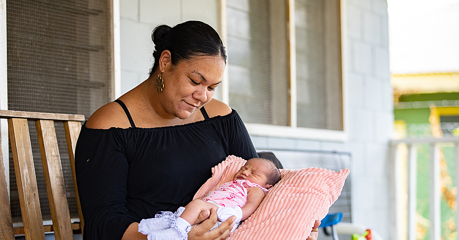 Samoa Observer | Coronavirus fears lead mother to homebirth