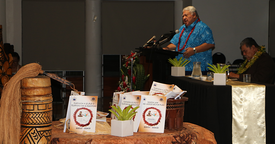 Samoa Observer | Law and Justice Sector 2020-2025 Plan launched