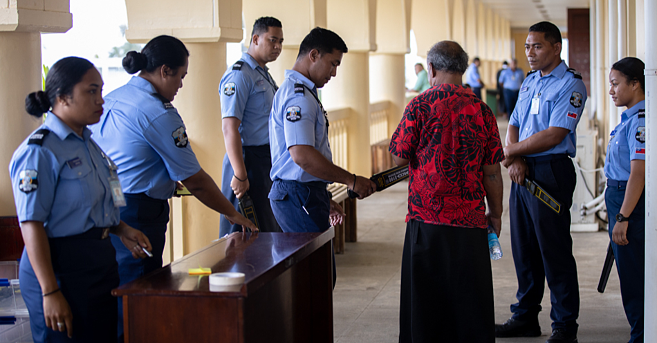 Samoa Observer | Heavy police checks at court precinct