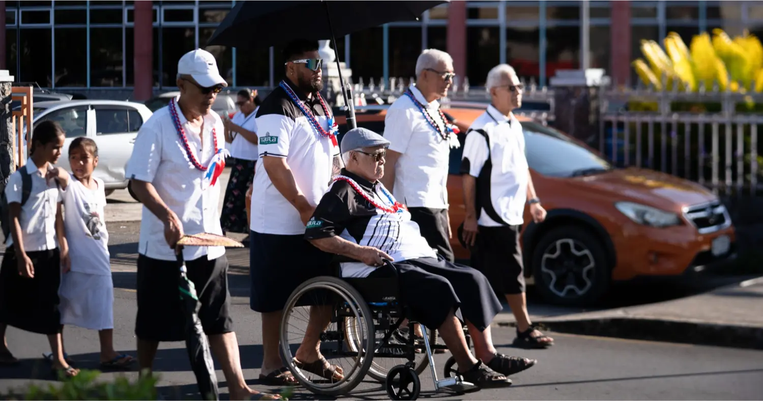 Samoa Observer | Moataa in a show of black and white for centennial