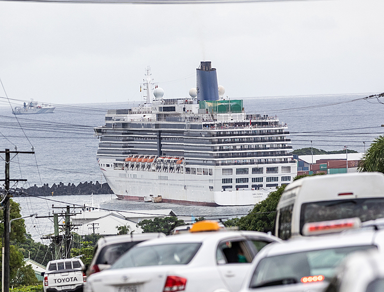 Samoa Observer | World touring Arcadia calls at Apia