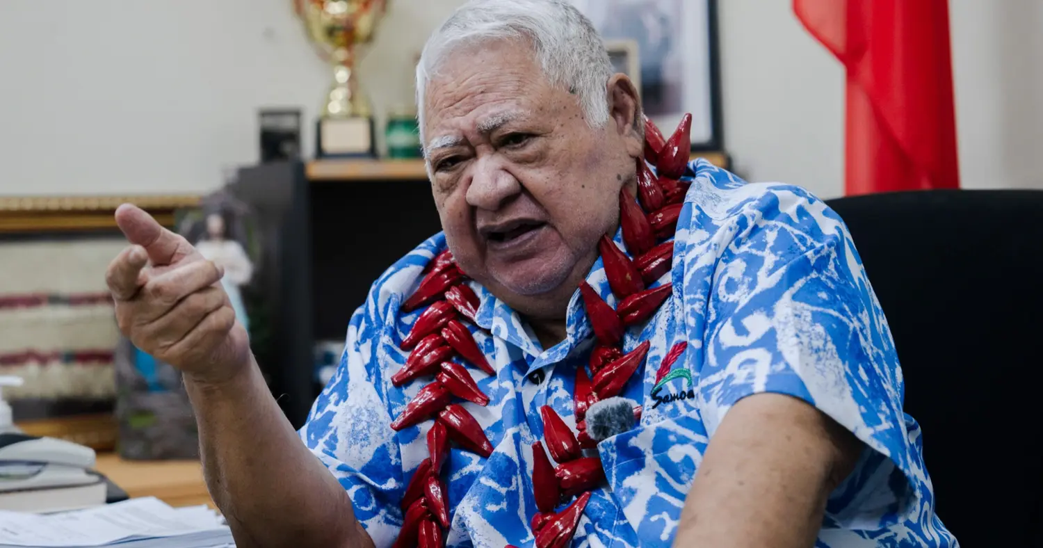 Samoa Observer | FAST chair does not understand the law: Tuilaepa