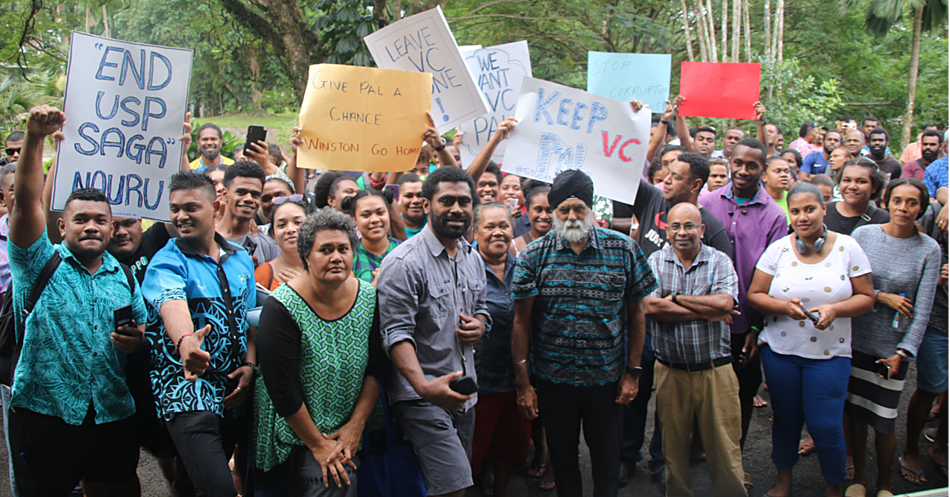 Samoa Observer | U.S.P. student body demands action over