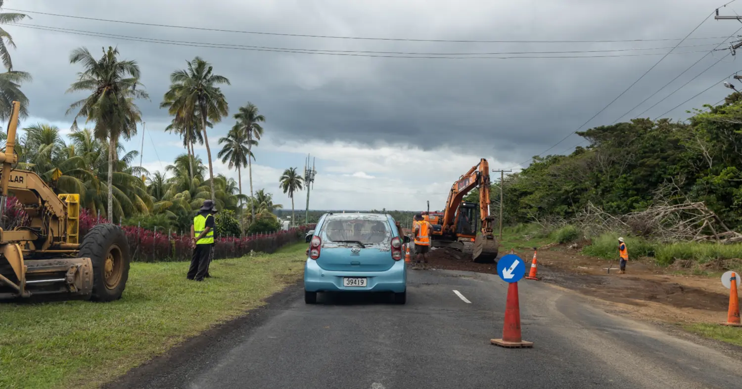 Samoa Observer | West Coast road works done by March