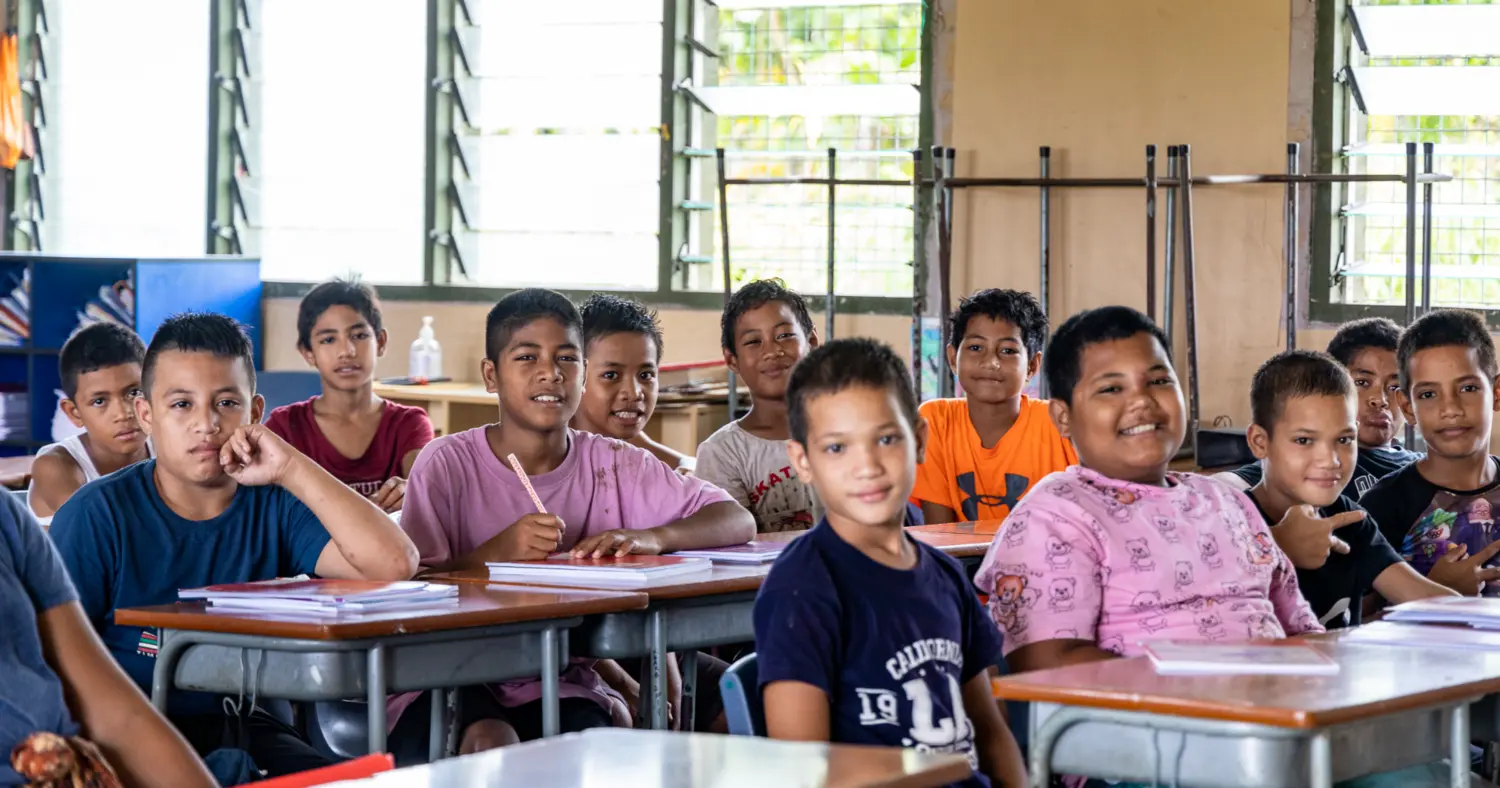 Samoa Observer | Shipping firm visits Satapuala Primary