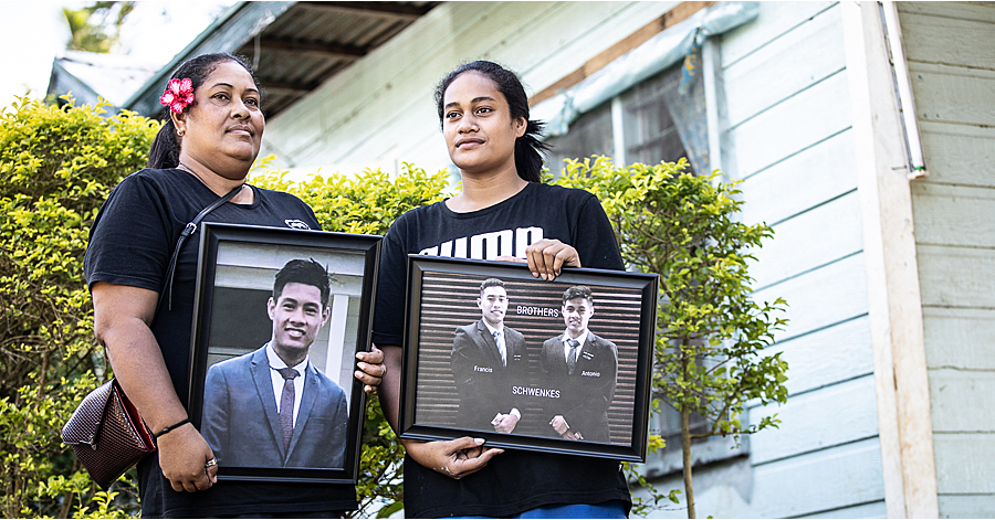 Samoa Observer | Mother delights in deceased son's homecoming