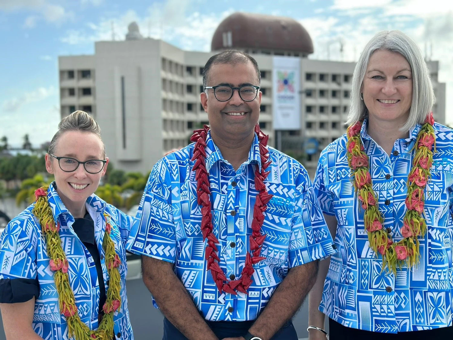 Samoa Observer | Bank executive visit benefits business community