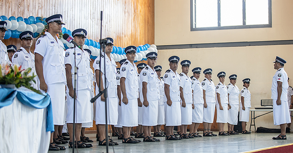 Samoa Observer | Thirty six new Police Officers graduate