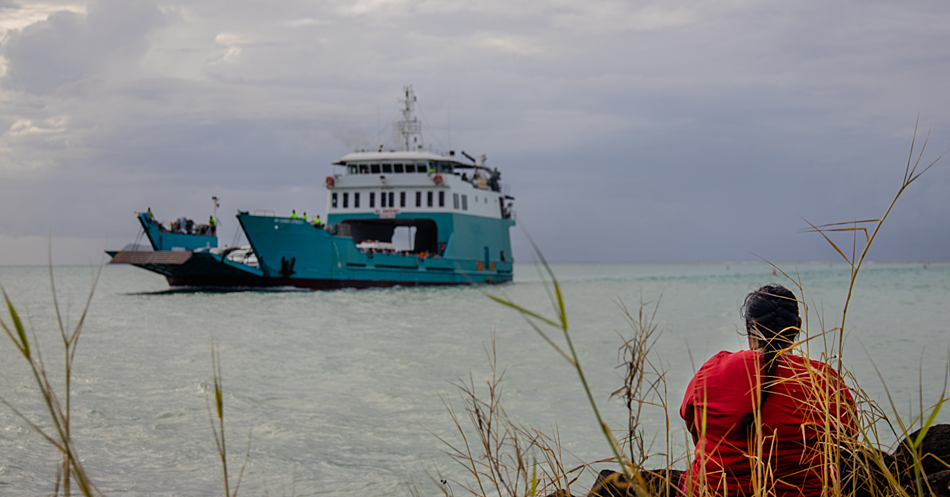 Samoa Observer | Wild weather strands ferry passengers