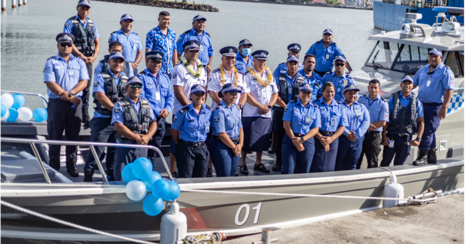 Samoa Observer | New patrol boat Tilafaiga unveiled