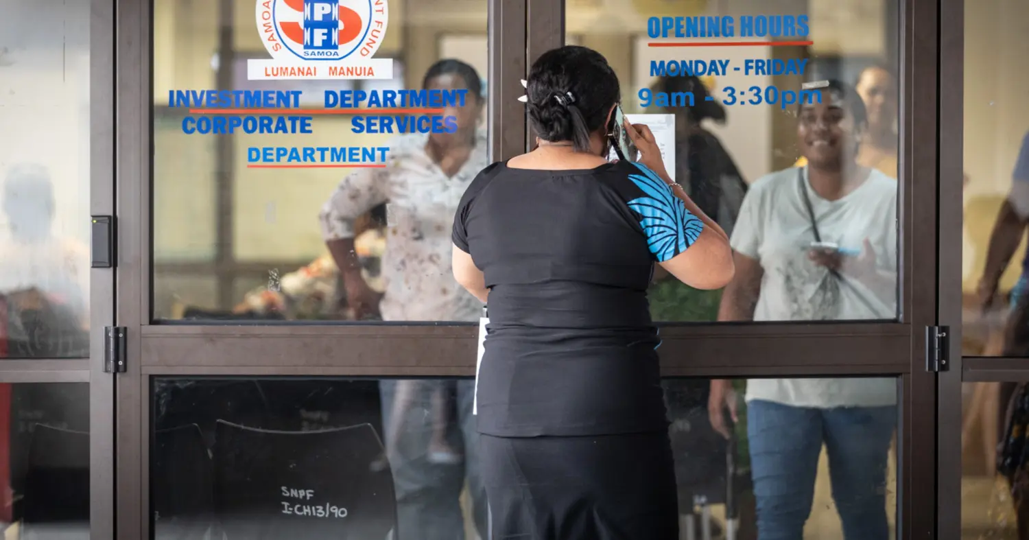 Samoa Observer | S.N.P.F. contributions surge