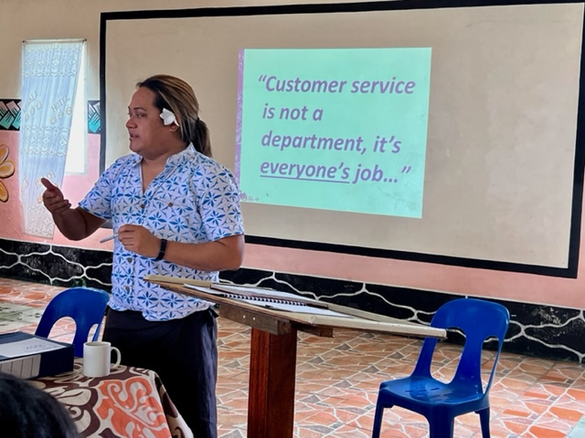 Samoa Observer | Training rural youths to combat poor customer service
