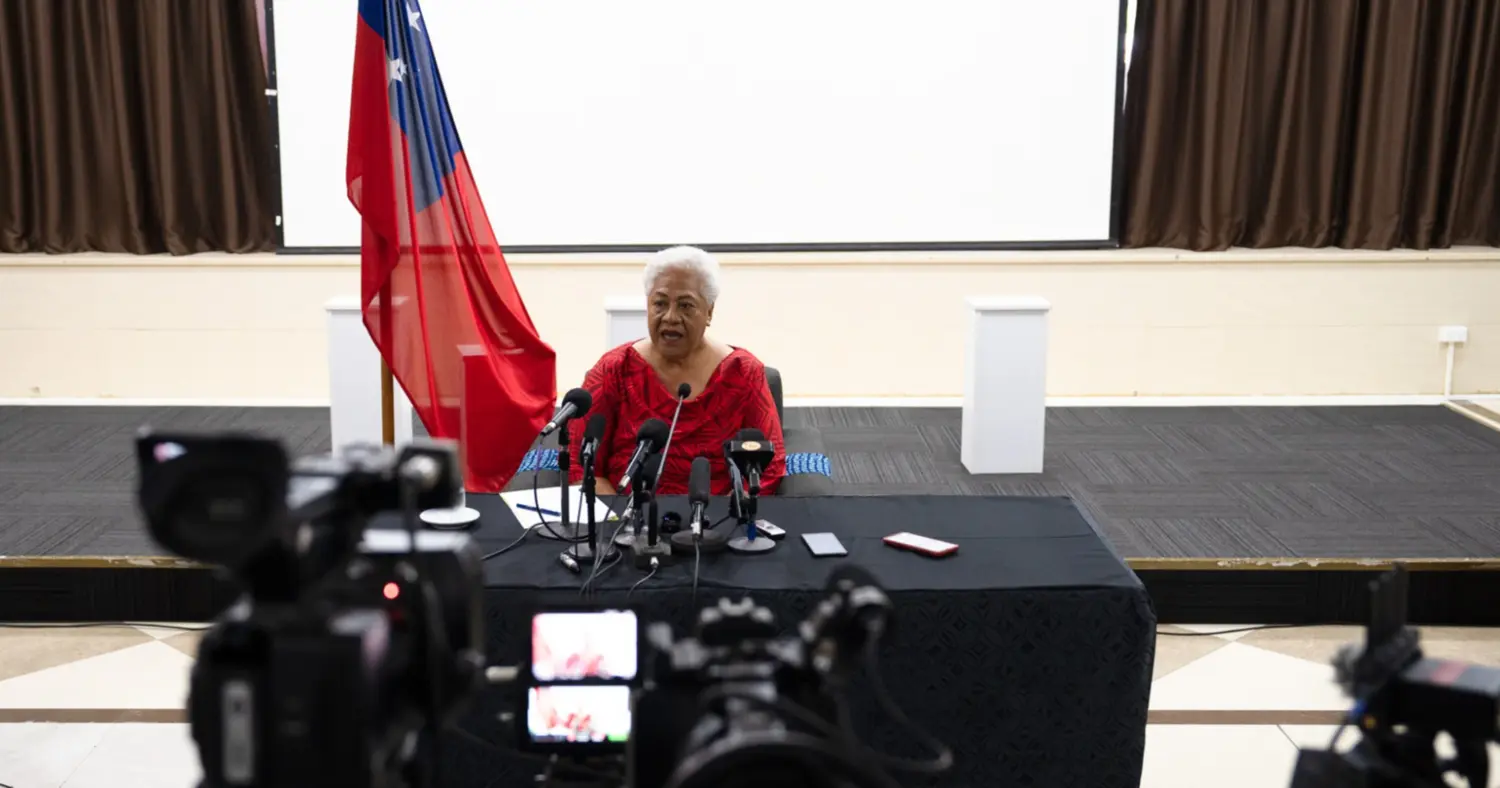 Samoa Observer | P.M. Fiame ready to face leadership backlash