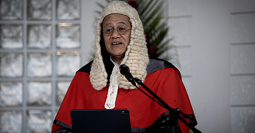 Samoa Observer | The Chief Justice: a gift from above