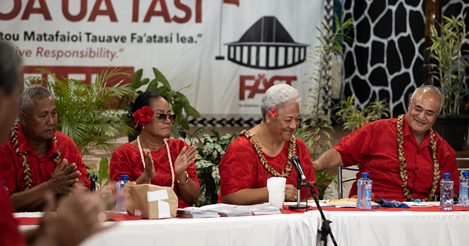 Samoa Observer | F.A.S.T. launches manifesto