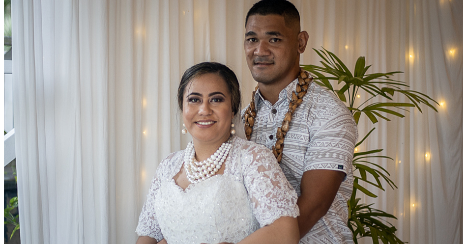 Samoa Observer | Couple seal their vows at Manumailagi Garden