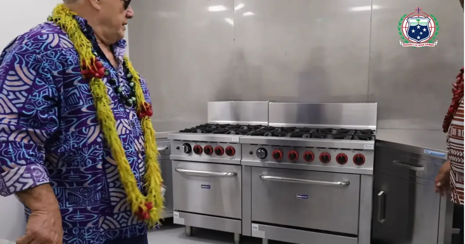 Samoa Observer | Tuasivi celebrates new kitchen