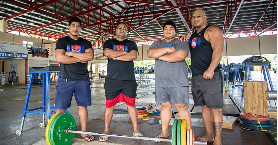 Samoa Observer | Weightlifting team hauls in seven gold medals