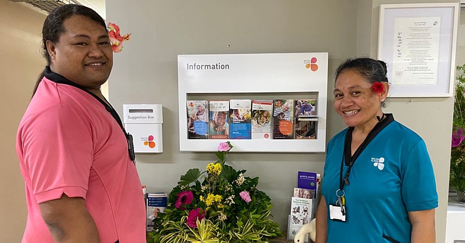 Samoa Observer | Two Samoans thriving in aged care work