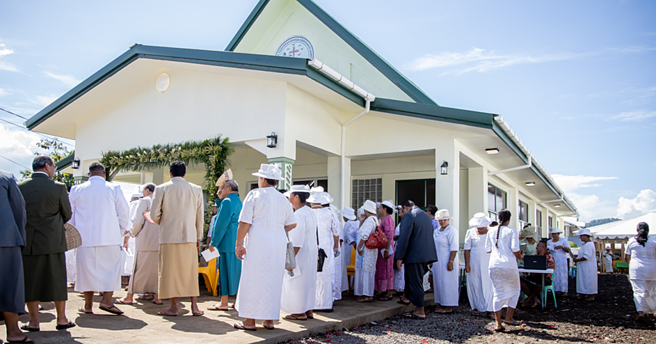 Samoa Observer | New church for C.C.C.S To'omatagi