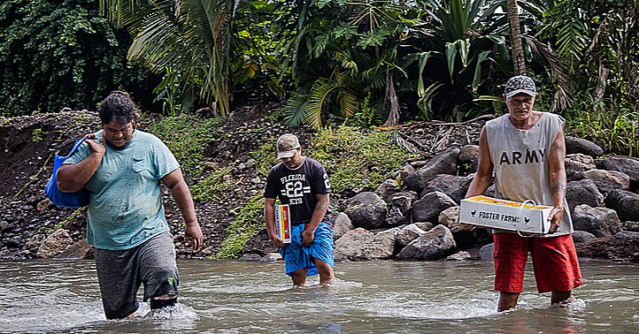 Samoa Observer | Flooding makes life difficult for Lelata residents