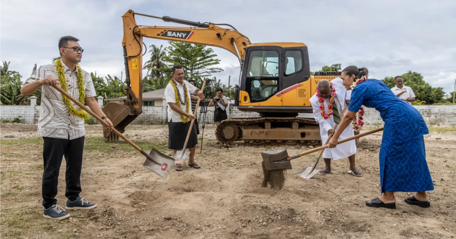 Samoa Observer | Work on $5.8m primary school building starts