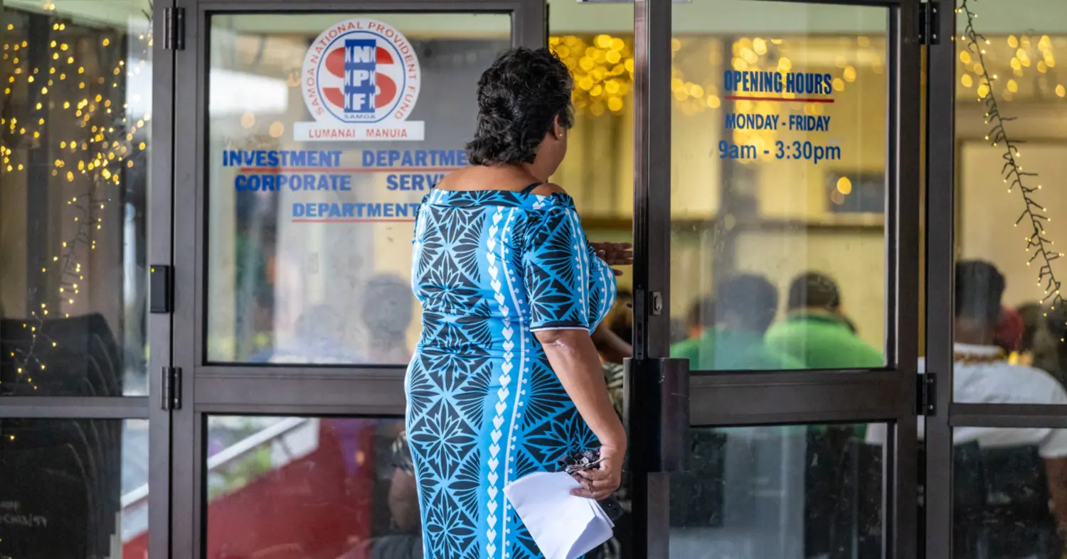 Samoa Observer | S.N.P.F. income drops