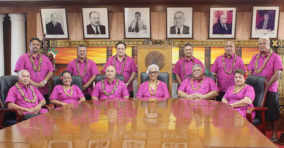 Samoa Observer | Cabinet goes pink to support PinkTober cause