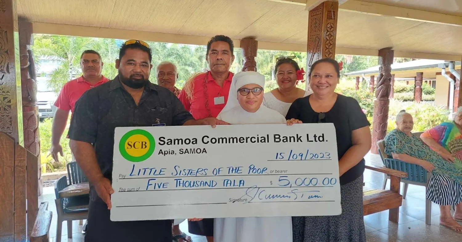 Samoa Observer | S.P.A. gives to the Home of the Elderly