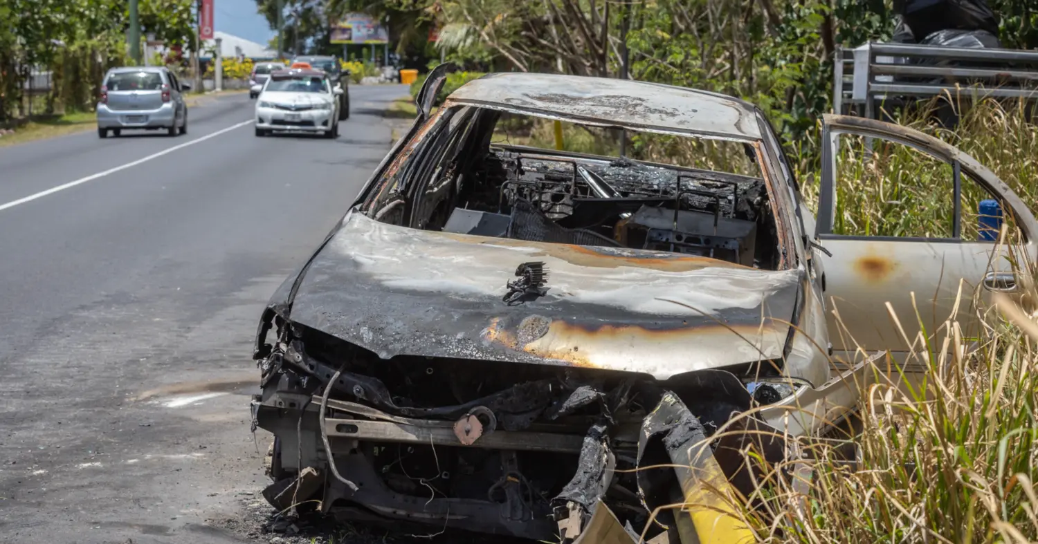 Samoa Observer | Police charge driver of burnt vehicle