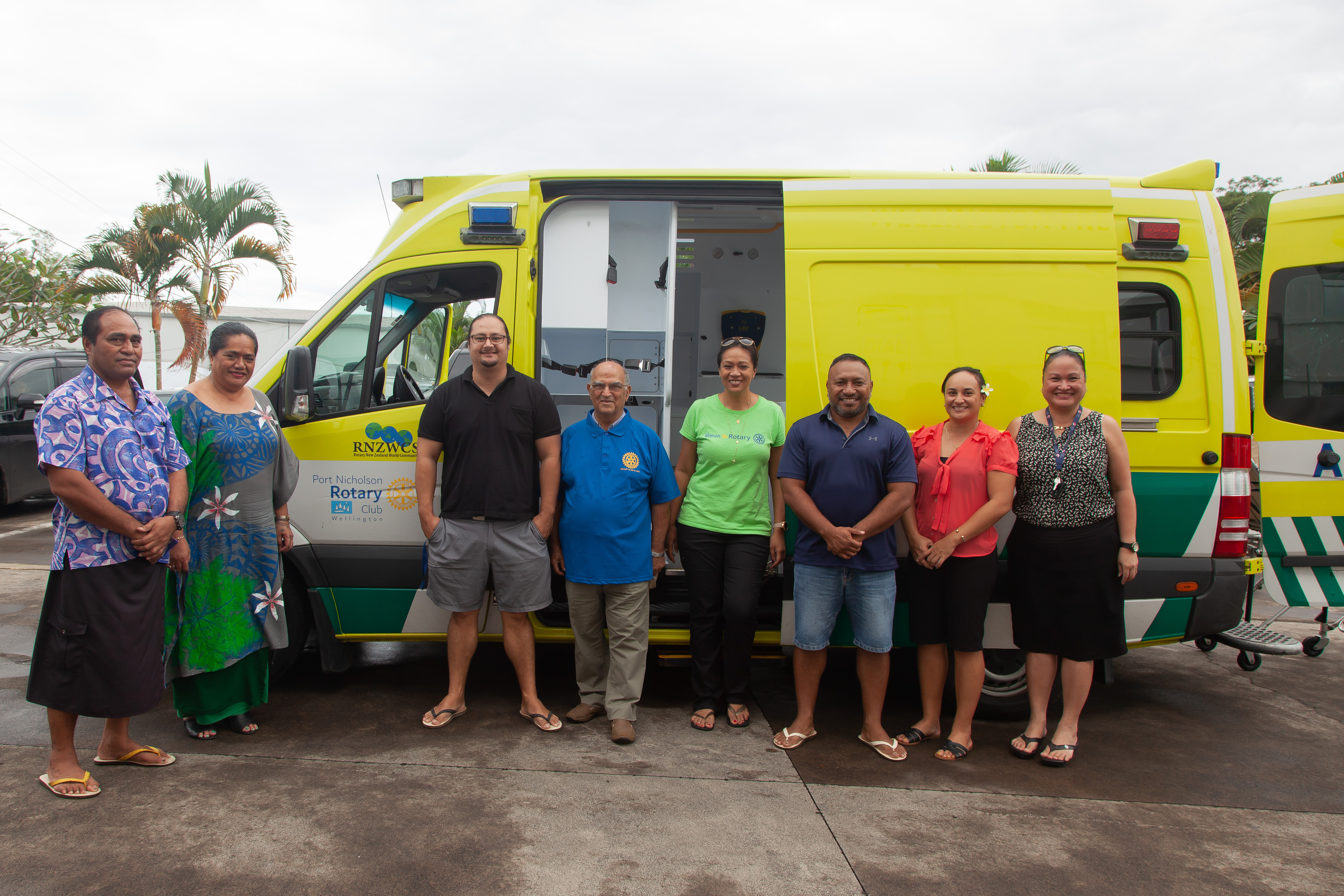 Samoa Observer | Rotary donates new ambulance
