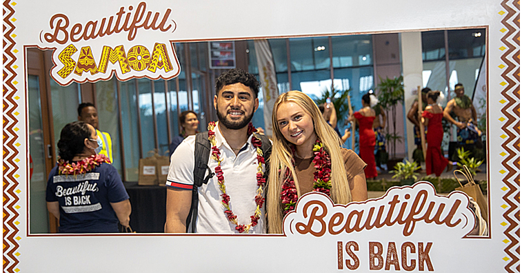Samoa Observer | TikTok couple on homecoming trip to Samoa