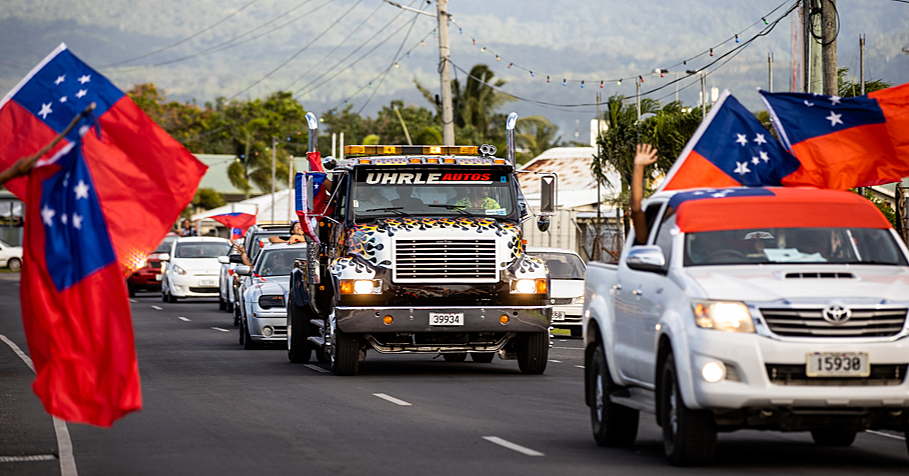 Samoa Observer | Demonstrations followed procedure: Police