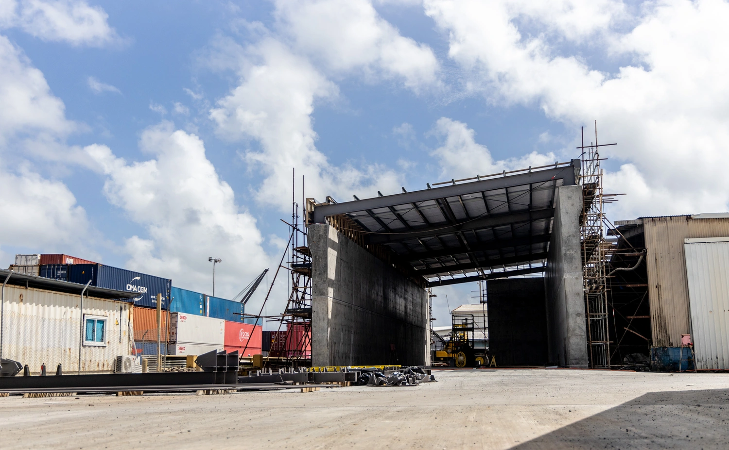 Samoa Observer | Container X-ray warehouse ready in July