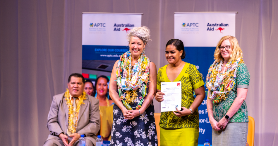 Samoa Observer | Women outnumber men at APTC graduation