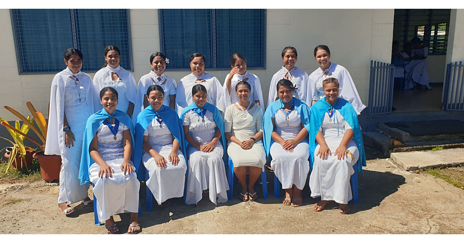 Samoa Observer | Young girls pledge to serve Holy Mother Mary