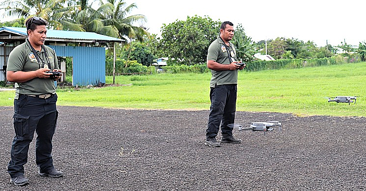 Samoa Observer | Drone training part of CHOGM preparations: Papali’i