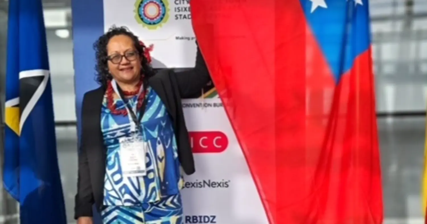 Samoa Observer | District court judge represents Samoa at