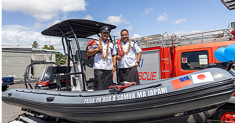 Samoa Observer | First responders get emergency equipment boost