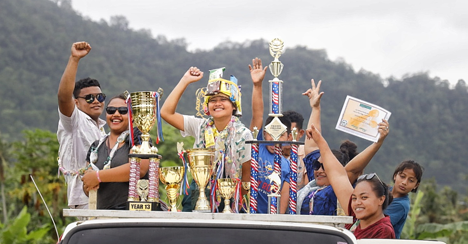 Samoa Observer | Faleata College dux acknowledges peers, family