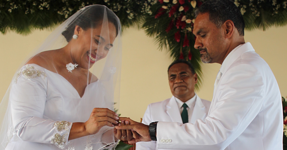 Samoa Observer | Beautiful celebration of love with a twist